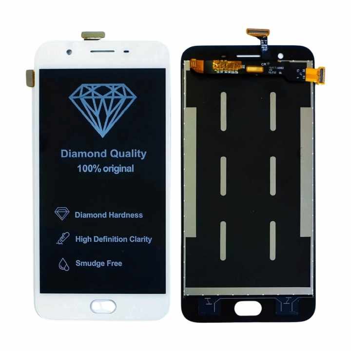 Display For Oppo A57 2016 - white (display glass combo folder) - Mobile ...