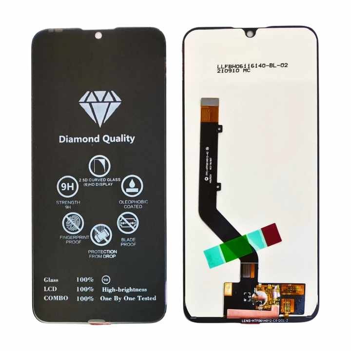 Display For Lava Z66 (display glass combo folder) - Mobile Multiple