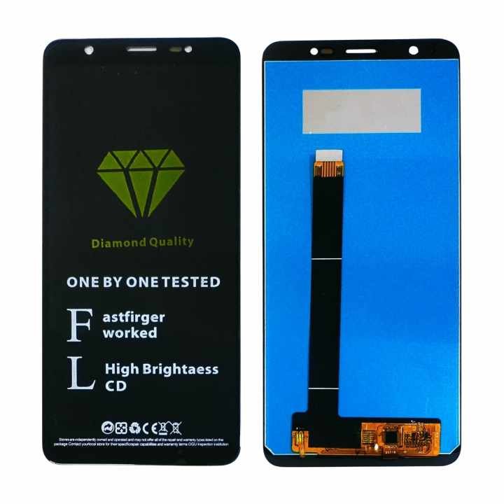 Display For Lava Z81 - Black (display glass combo folder) - Mobile Multiple