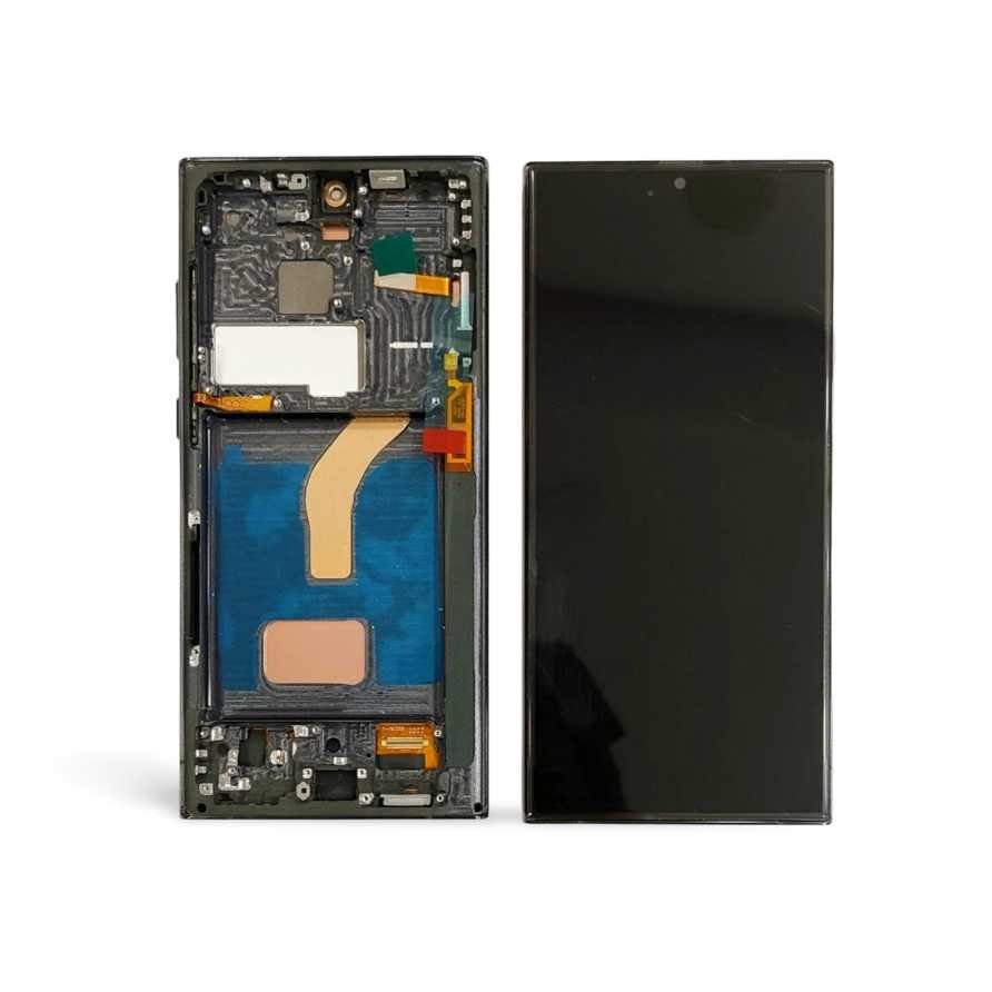 Display For Samsung Galaxy S22 Ultra 5G (display glass combo folder ...