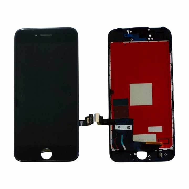 Display For Apple iPhone 7 -Black (Lcd Plus Touch glass combo folder ...