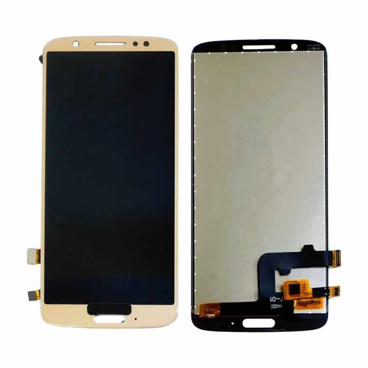 Display For Motorola Moto G6 -Gold (Lcd Plus Touch glass combo folder ...