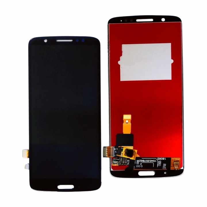 Display For Moto G6 Plus -Black (Lcd Plus Touch glass combo folder ...