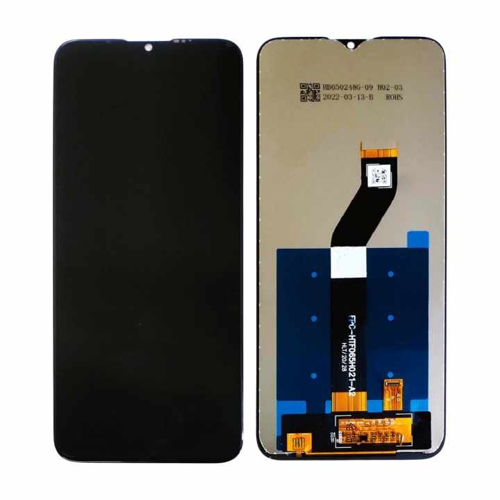 Display For Motorola Moto G8 Power Lite -Black (Lcd Plus Touch glass ...