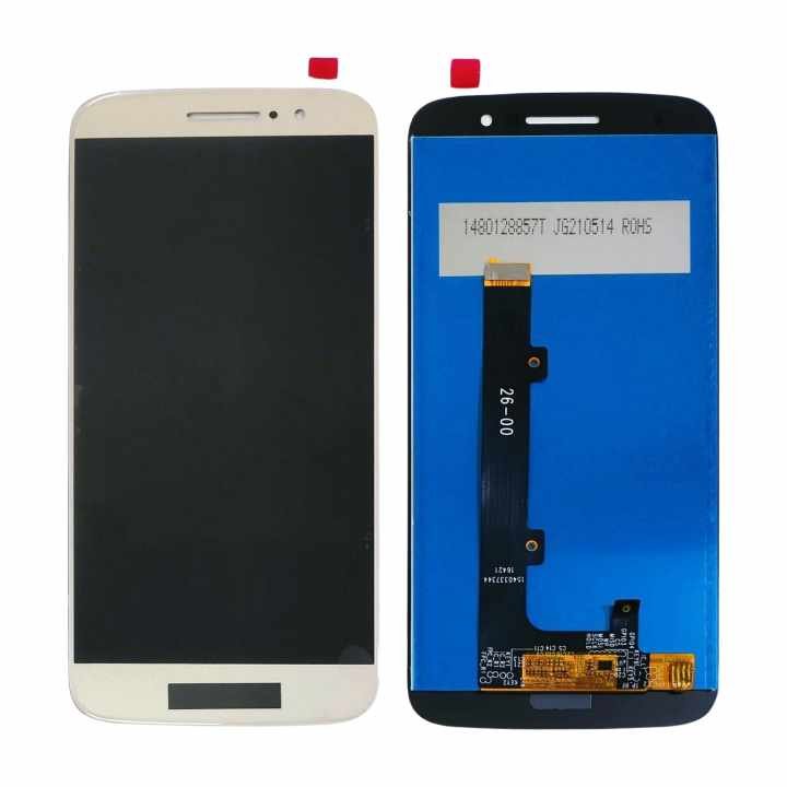 Display For Motorola Moto M -Gold (Lcd Plus Touch glass combo folder ...