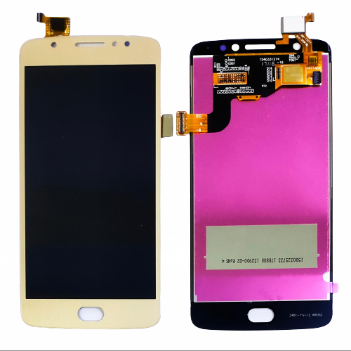 Display For Moto E4 -Gold (Lcd Plus Touch glass combo folder) - Mobile ...