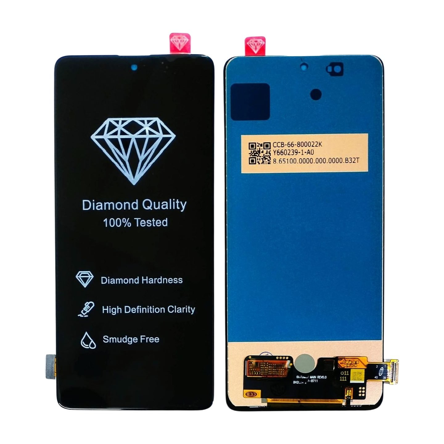 Samsung Galaxy M51 (sm-M515F) -Black (Lcd Plus Touch glass combo folder ...