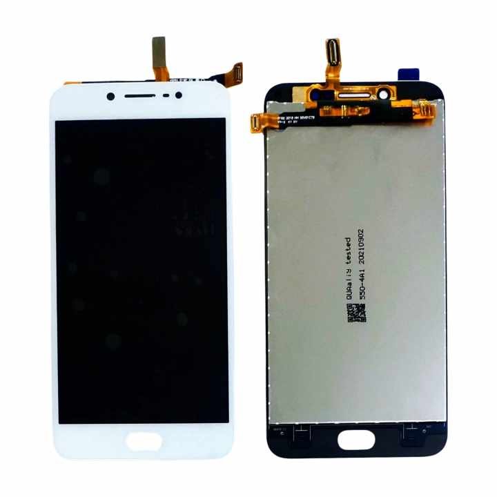 Display For Vivo V5s -White (display glass combo folder) - Mobile Multiple