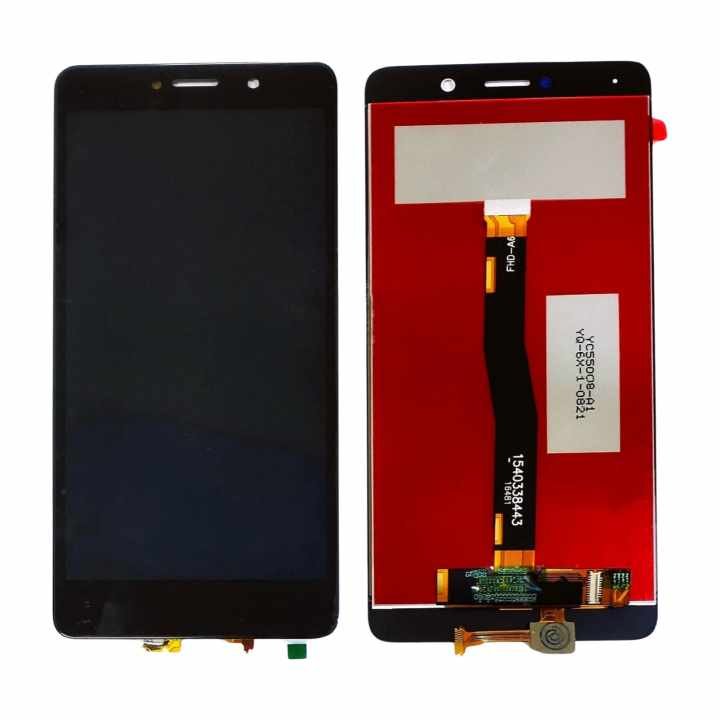 Display For Honor 6X -Black (display glass combo folder) - Mobile Multiple