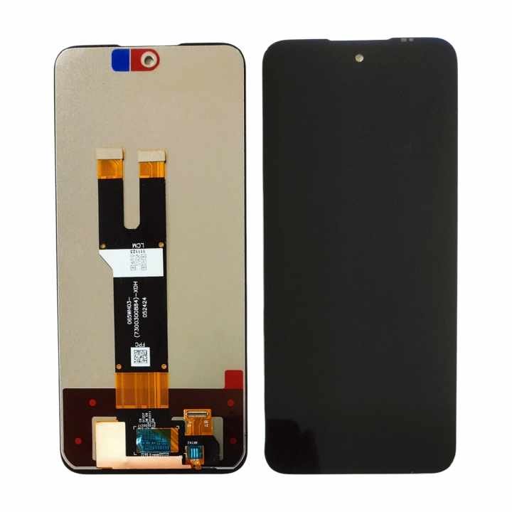 Display For Lava Blaze 2 -Black (Lcd Plus Touch glass combo folder ...
