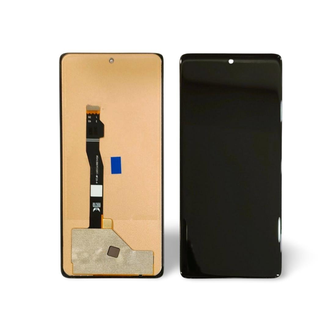 Display For Lava Bold 5G (display glass combo folder) - Mobile Multiple